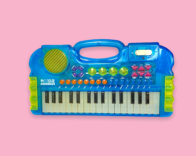Vintage 90s Toy Electronic Keyboard. Works - Etsy