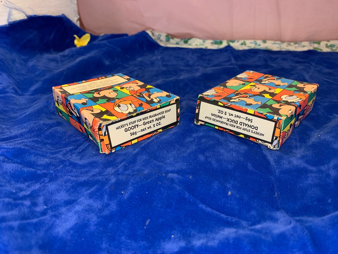 Vintage 90s Walt Disneys Avon Soap Bars. | Etsy