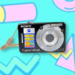Vintage Y2K Sony Cybershot Digital Camera. Works - Etsy