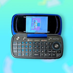 Vintage Y2K Pantech Keyboard Flip Cell Phone. Rare. Works. - Etsy
