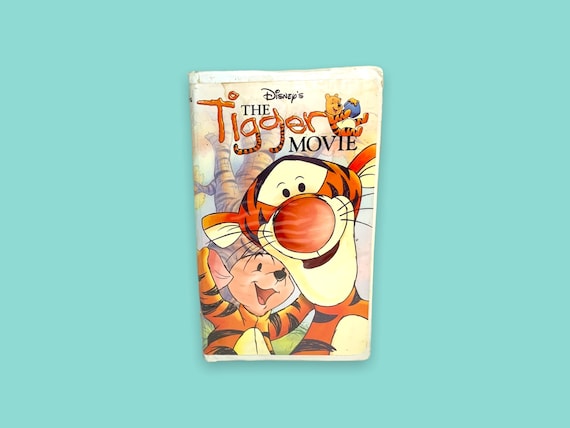 Vintage Disney the Tigger Movie VHS. - Etsy