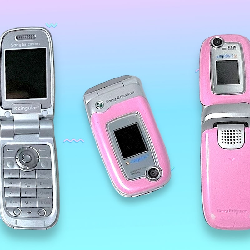 Y2k Slide Cell Phone - Etsy