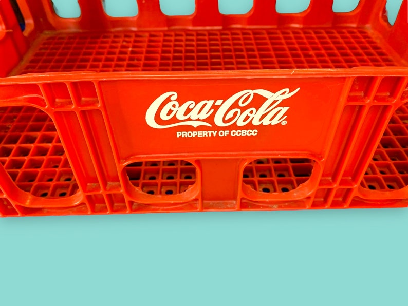 Vintage Coca-cola Coke Crate. - Etsy