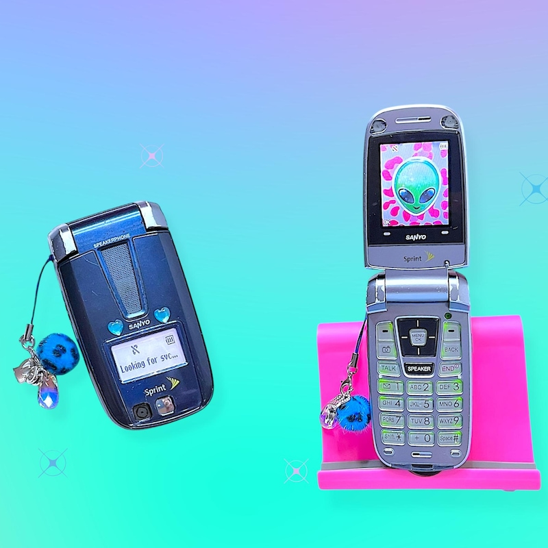 Y2k Slide Cell Phone - Etsy