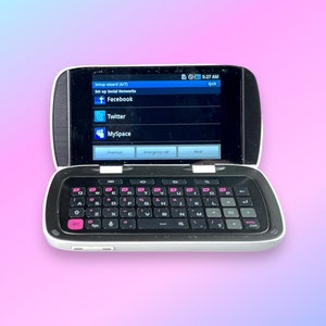 Vintage Y2K Samsung Keyboard Flip Cell Phone.rare. Works - Etsy