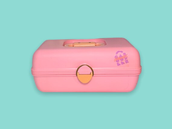 Vintage 90s Pink Caboodles Makeup Case. - Gem