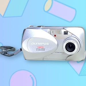 Vintage Y2K Digital Camera Olympus. Works - Etsy