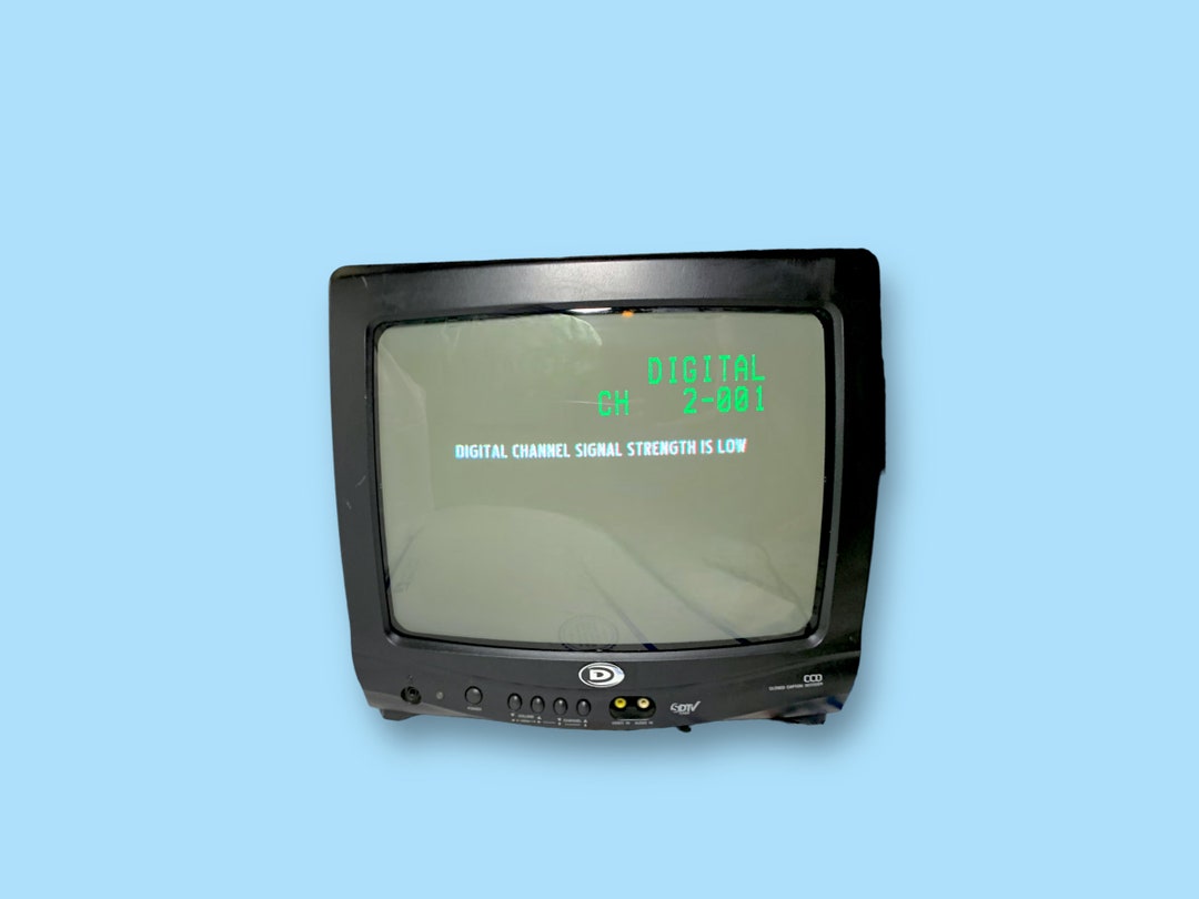 Vintage Y2K Gaming TV Combo Set. Works! - Etsy