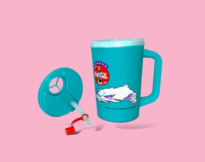 Vintage 90s Coca Cola Travel Mug. - Etsy