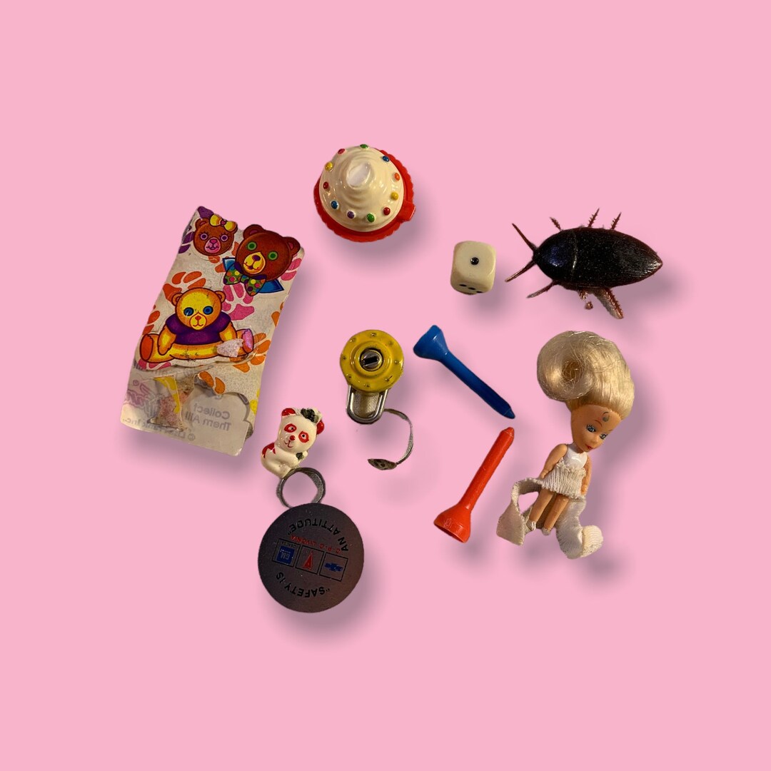 Vintage 90s Tiny Toys & Trinkets - Etsy