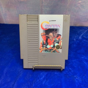Vintage Nintendo Contra Video Game Cartridge. - Etsy