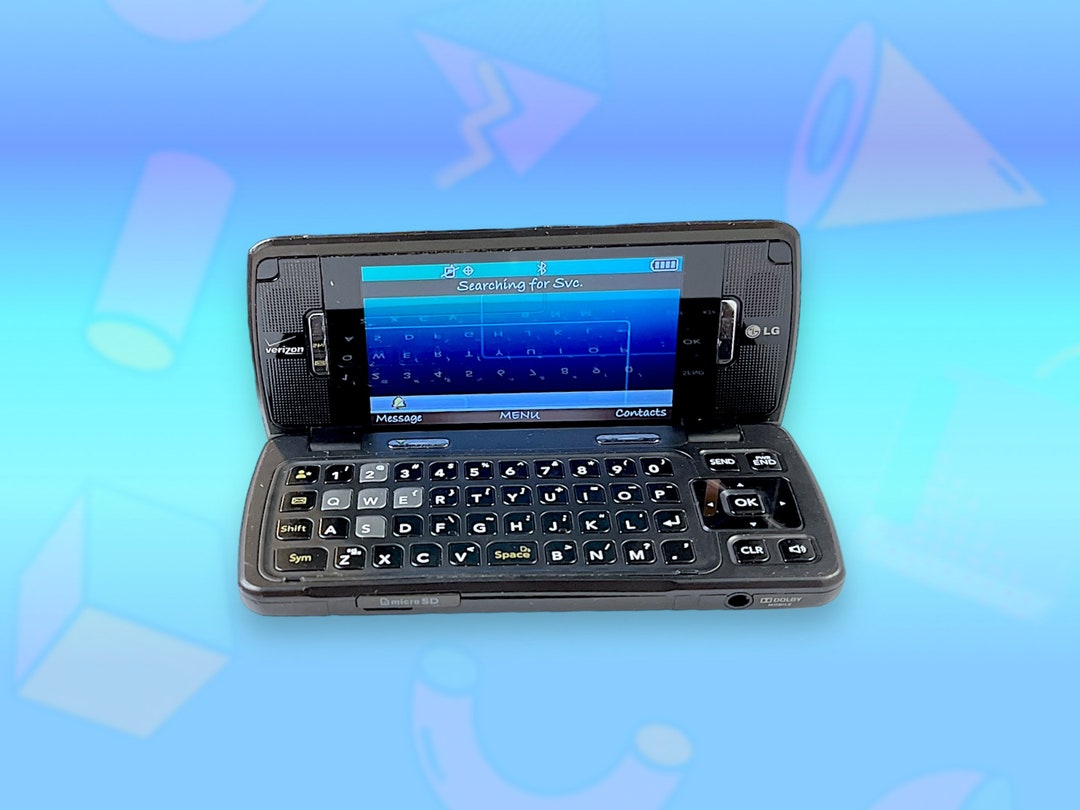 Vtg LG Touchscreen Keyboard Cell Phone.as Is.works - Etsy