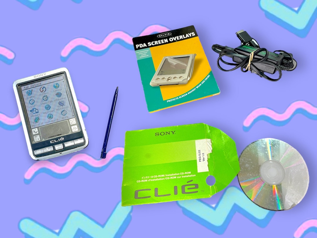 Vintage Y2K Sony PC Pocket Computer . Works. - Etsy