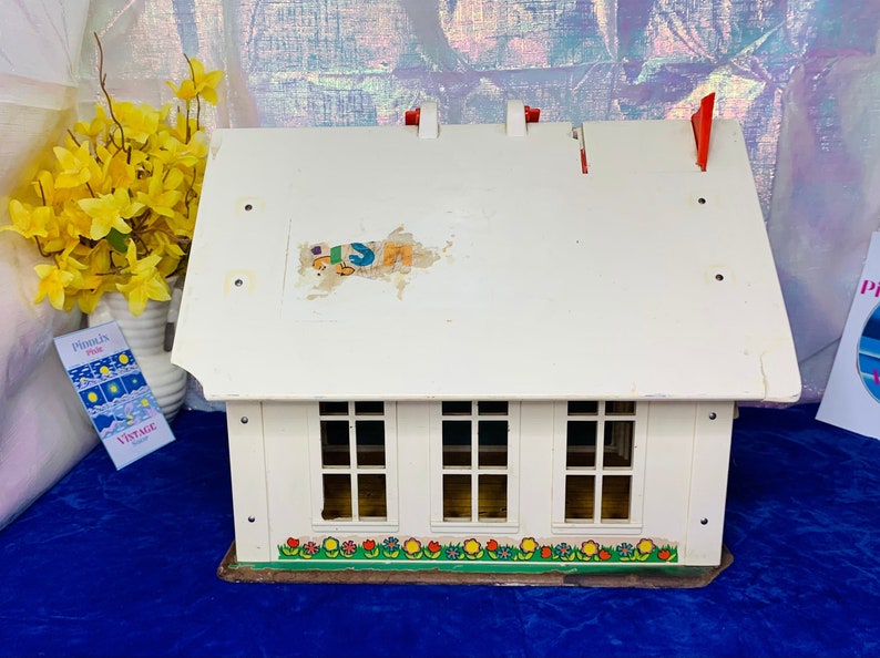 Vintage Fisher Price School House Toy. - Etsy