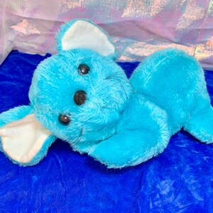 Vintage Plush Furry Stuffed Mouse. - Etsy