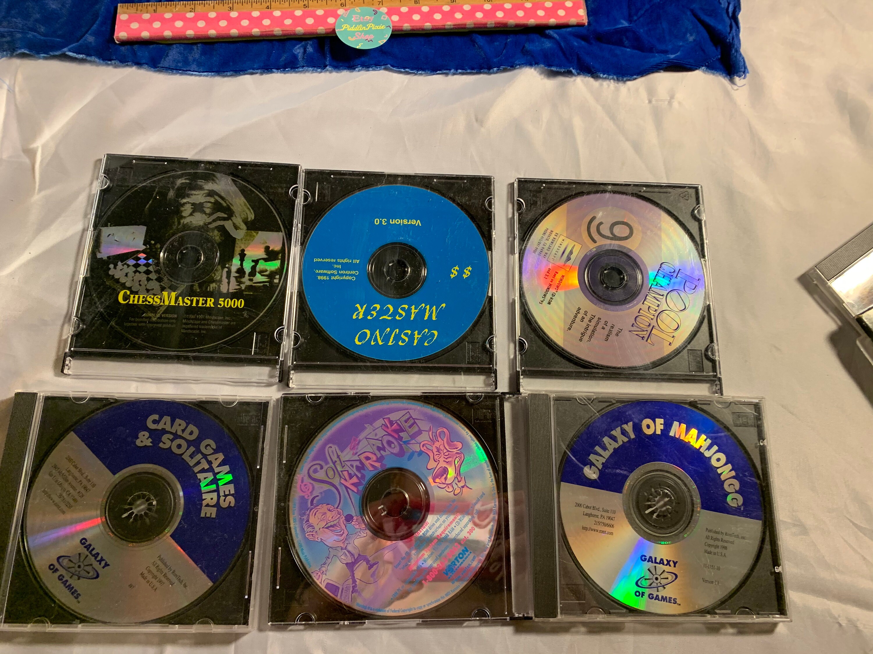 Vintage CD Computer Games. | Etsy