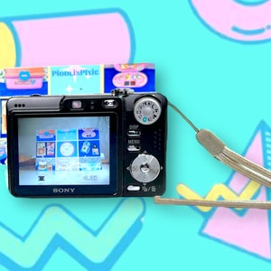 Vintage Y2K Sony Cybershot Digital Camera. Works - Etsy