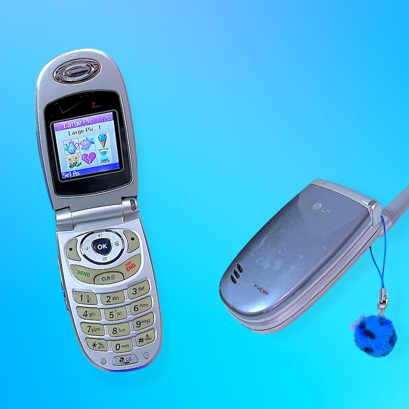 Old Samsung Flip Phone With Keyboard - Etsy