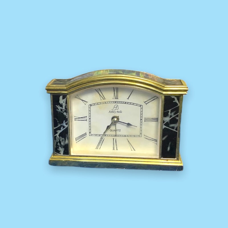 Vintage Table Clock - Etsy UK