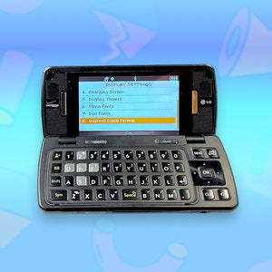 Vtg LG Touchscreen Keyboard Cell Phone.as Is.works - Etsy