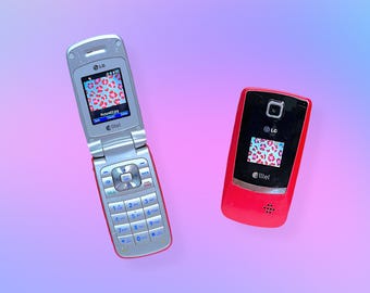 Vintage Y2K Flip QWERTY Phone - Sanyo Incognito - 2000s Mirror Cellular ...