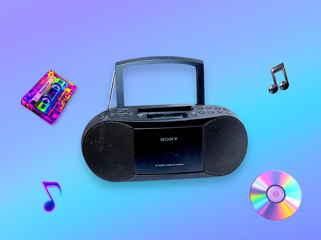 Vintage Y2K SONY CD Cassette Player Stereo Boombox. - Etsy