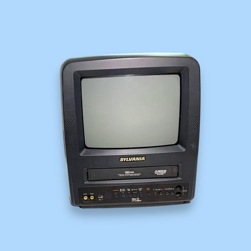 Tv with built in vhs player - Etsy.de