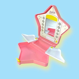 Vintage 90s Barbie Pink Mirror Compact Case. RARE. - Etsy