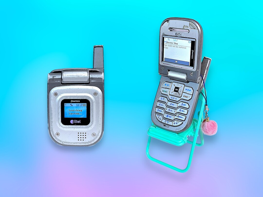 Vintage Y2K Pantech Camera Flip Cell Phone.works! Rare! - Etsy