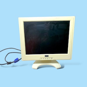 Vintage 2000s Computer Screen PC Monitor. as Is. - Etsy