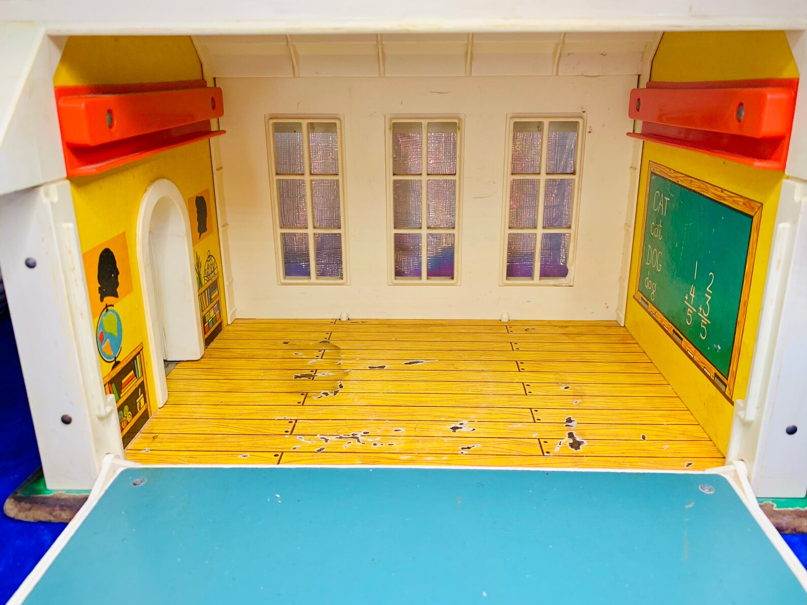 Vintage Fisher Price School House Toy. - Etsy