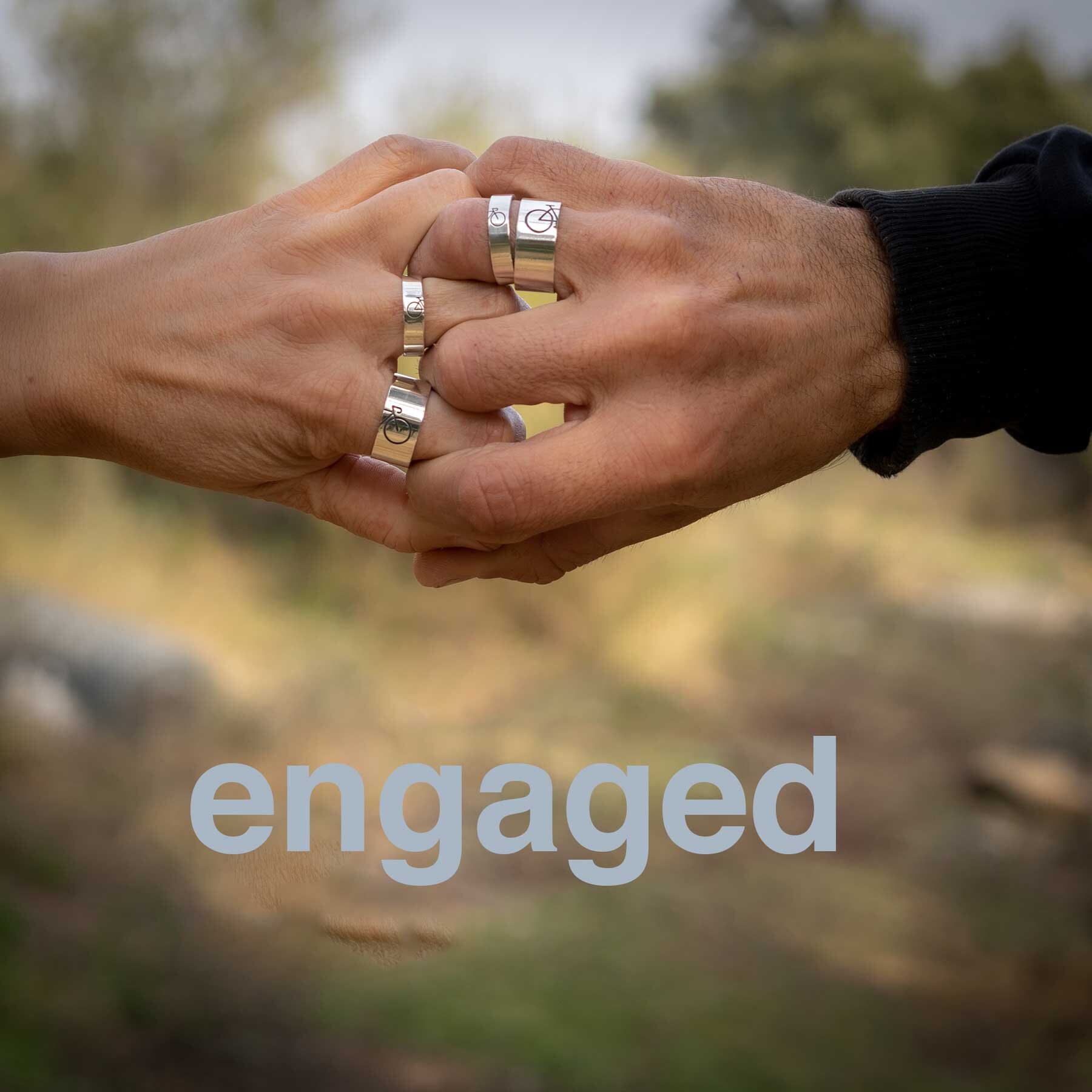 Cycling Egagement Rings Bicycle Rings Cycling Rings Cycling Wedding ...