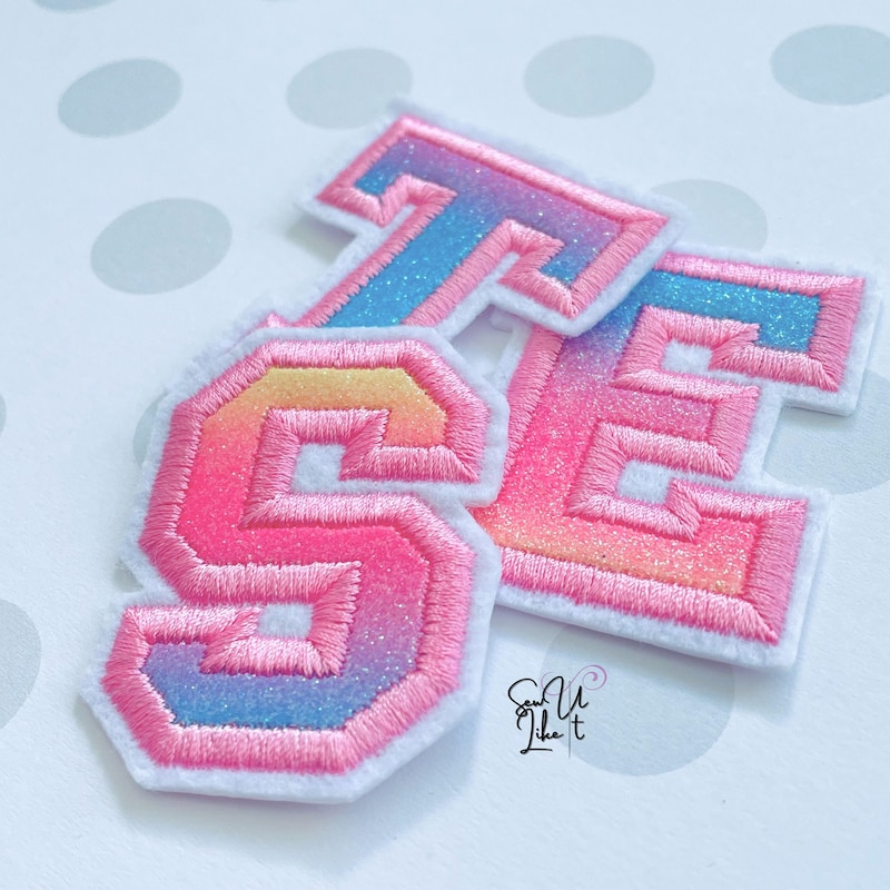 Varsity Letter Decal - Etsy