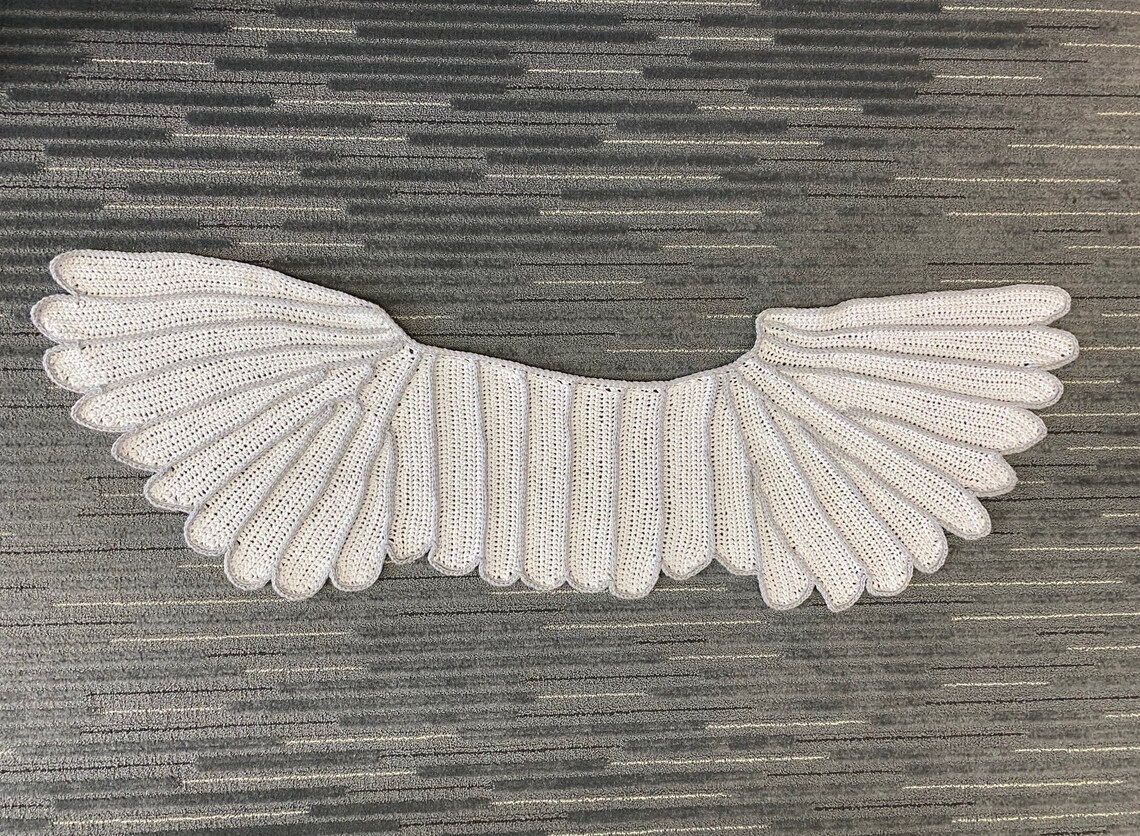 Wings Shawl, Large Size for Kids. or Adults Too. Handmade Winged ...