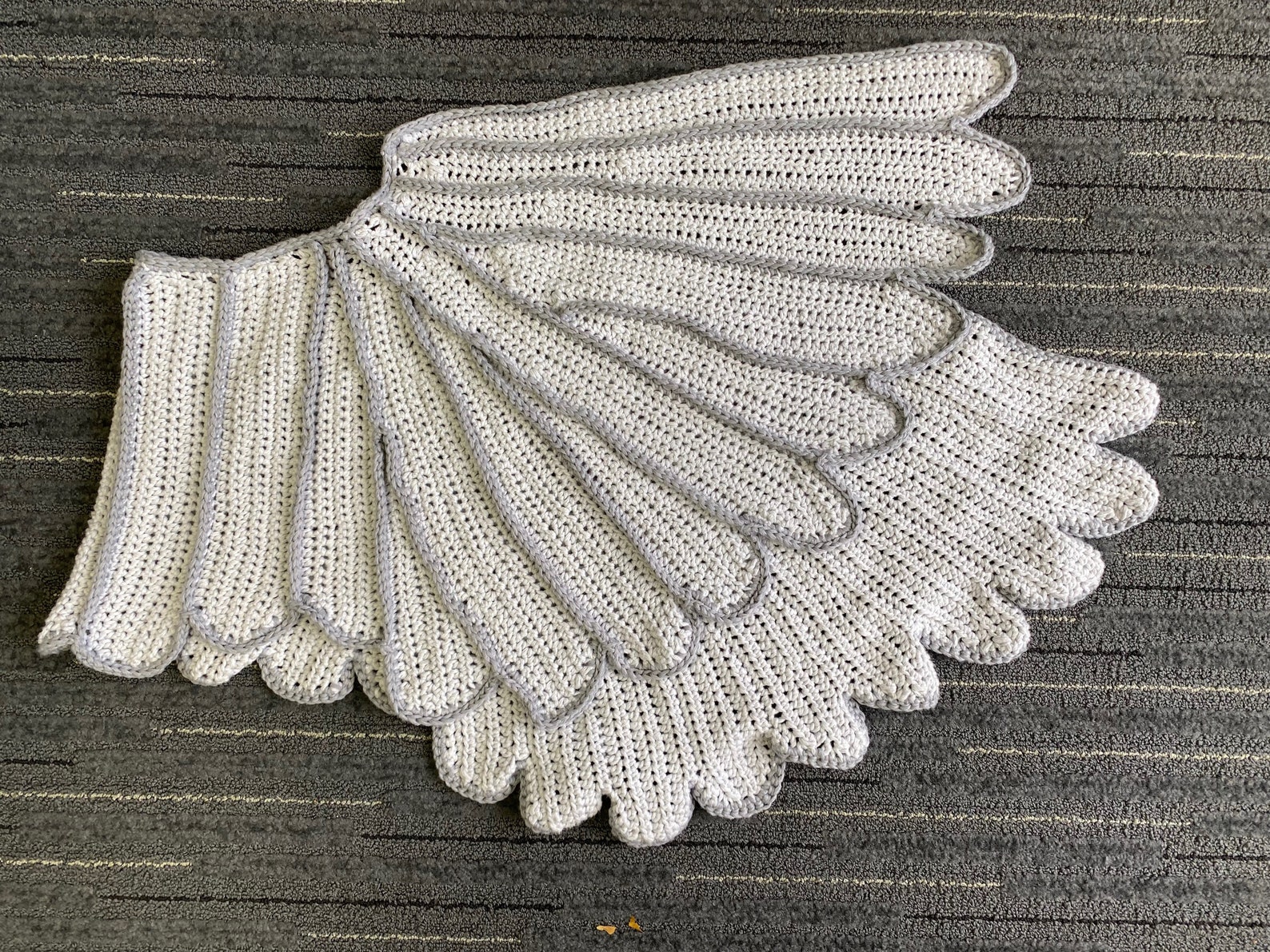 Wings Shawl, Large Size for Kids. or Adults Too. Handmade Winged ...