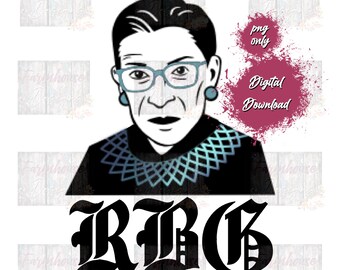 Ruth Bader Ginsburg Sublimation - Etsy