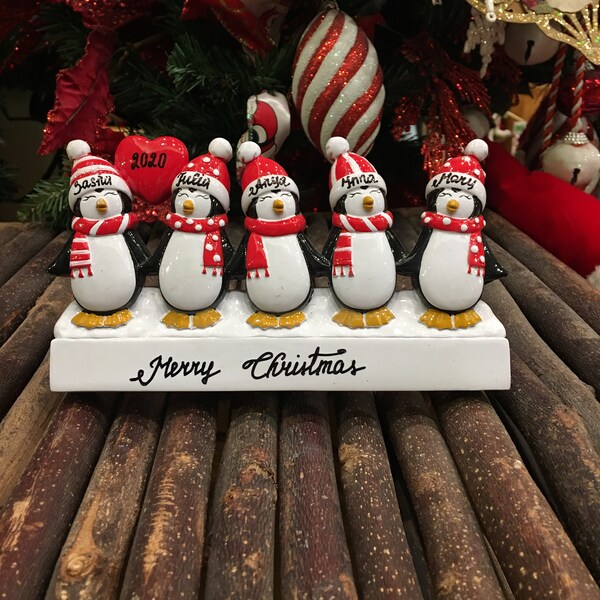 Penguin Table Decor - Etsy