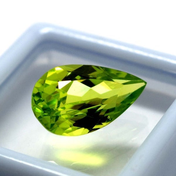 Pear Shape Peridot - Etsy