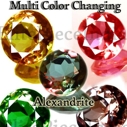 Color Changing Stone Natural Alexandrite Loose Gemstone - Etsy