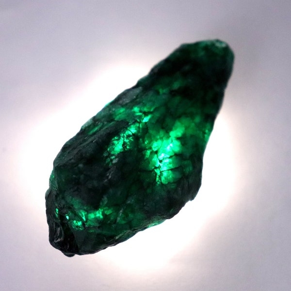 Raw Emerald Stone - Etsy