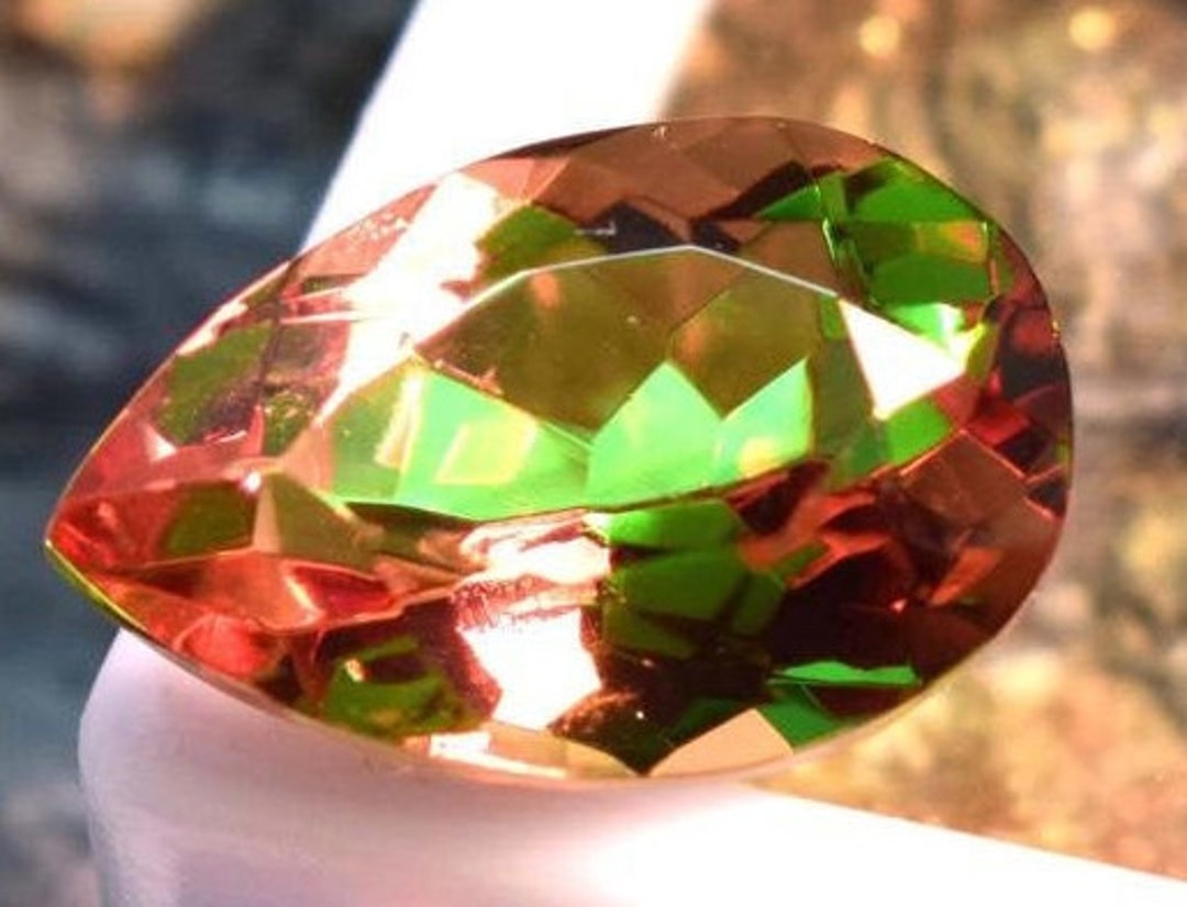 Natural Alexandrite Tear Cut Faceted 10.90cts Loose Alexandrite Stone ...