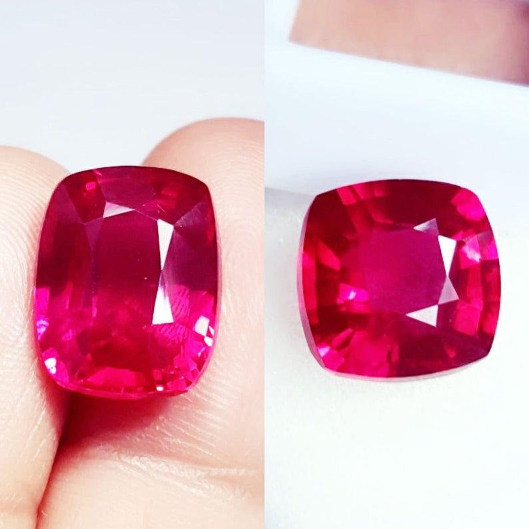 CGI Certified Red Ruby Natural Burmese Red Ruby 7cts to 9cts Each 2 ...