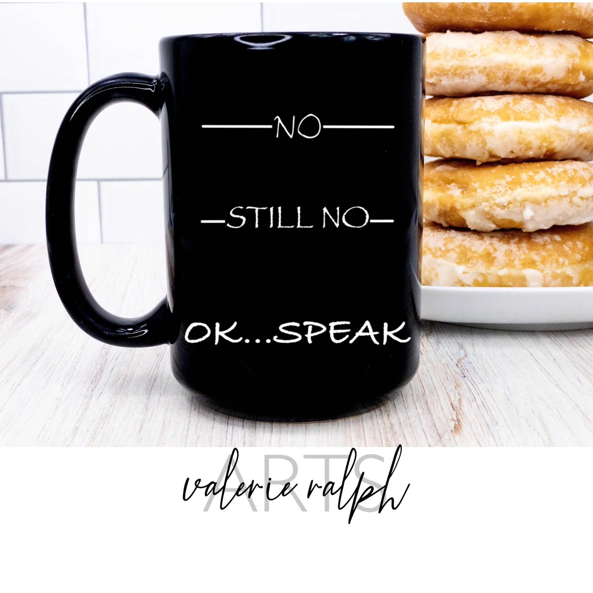 Coffee First, No Talking Mug, Funny Introvert Coffee Mug, Shhh Don't ...