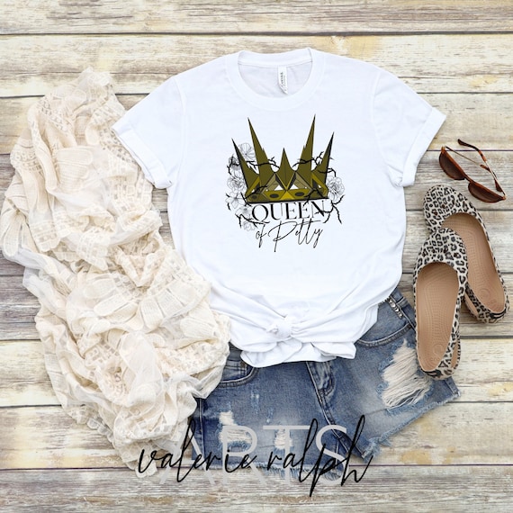 Queen of Petty Crowned Queen of Petty Crown and Thorns Petty - Etsy