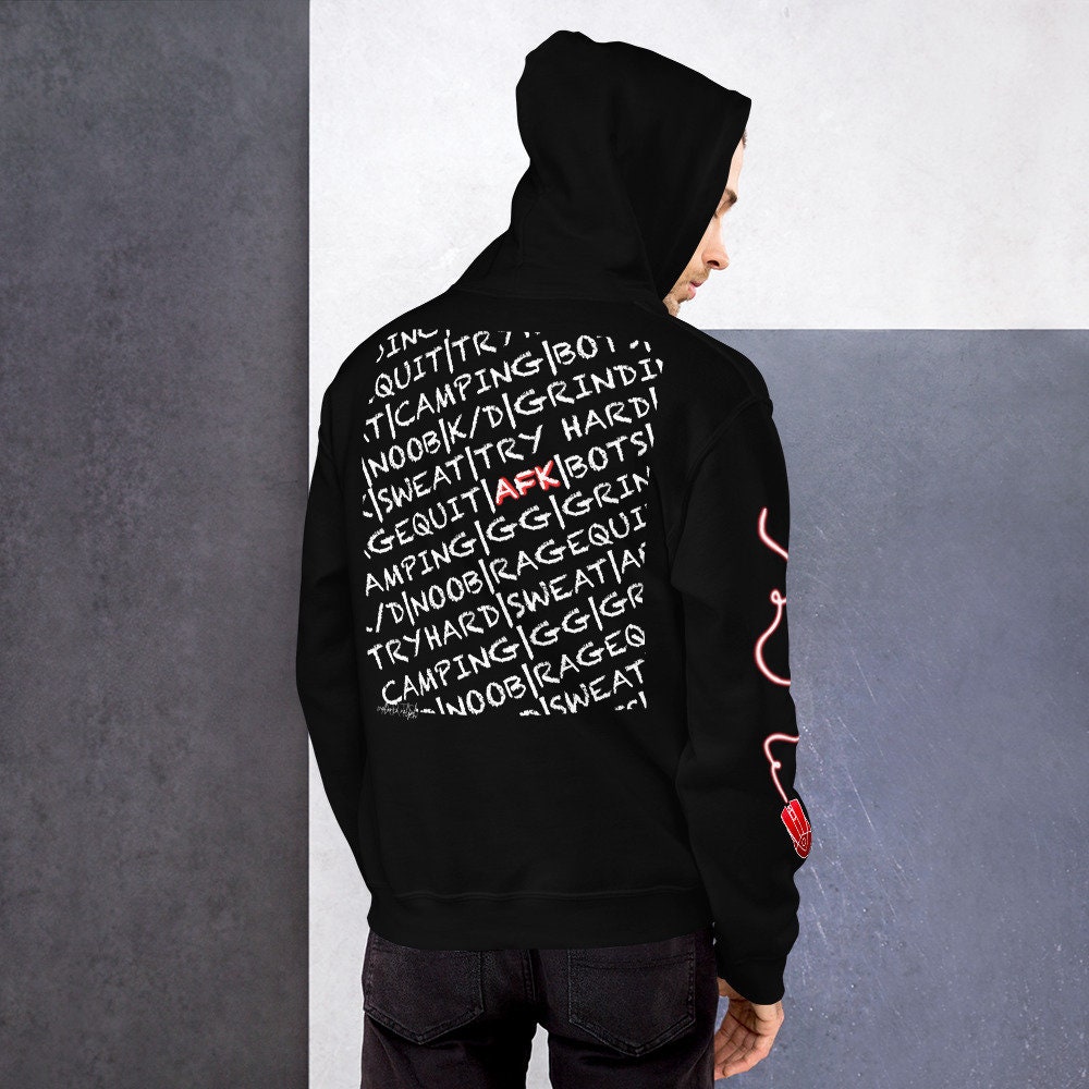 AFK Gaming Hoodie Gamer Gift Hoodie Play Video Games - Etsy