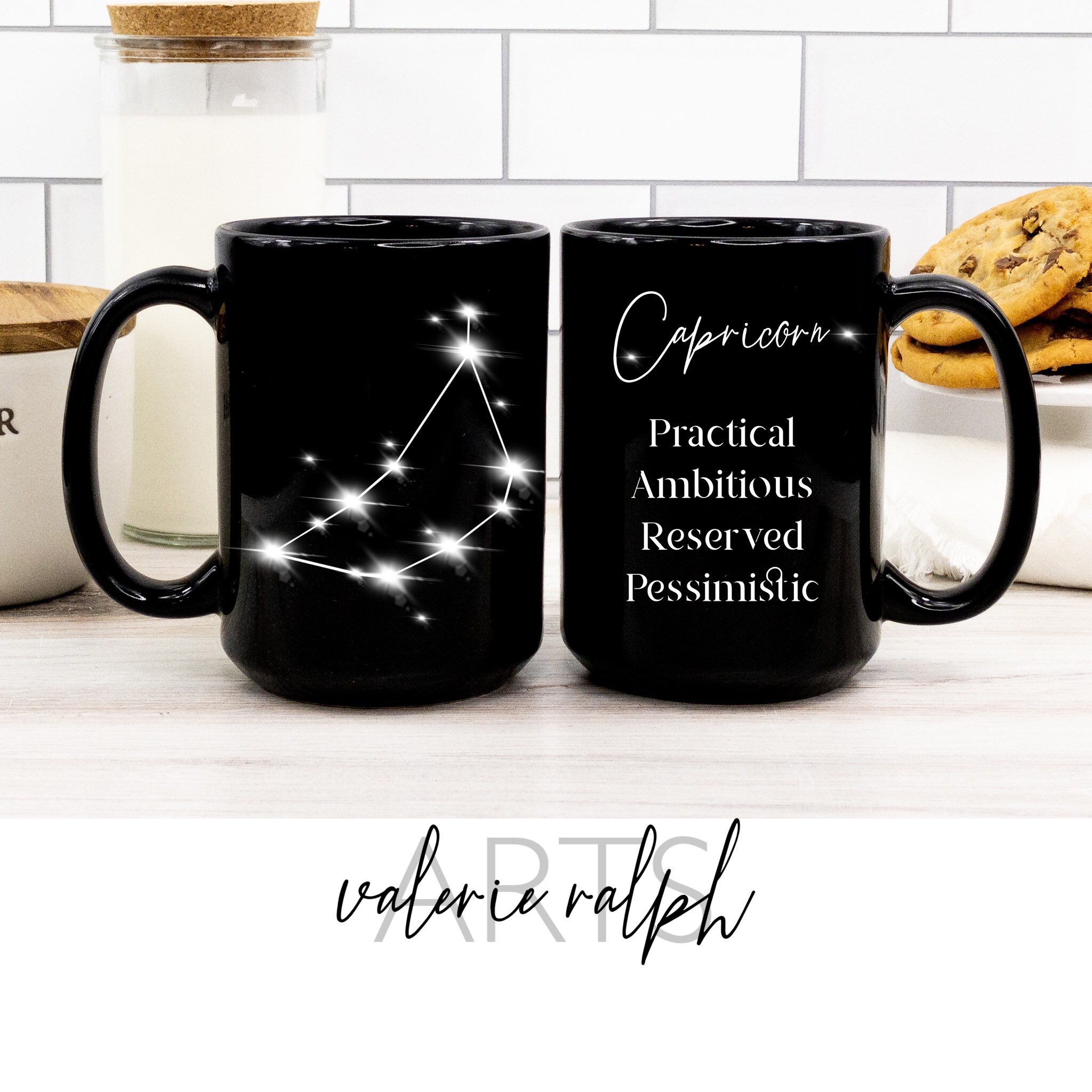 Capricorn Birthday Mug, Constellation Cup, Funny Zodiac Coffee Mug ...