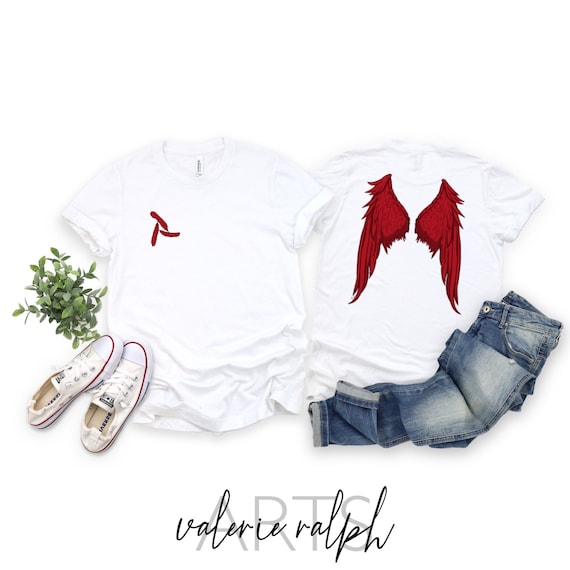 Red Wings Graphic Tee Hawks Stan Inspired Hawk Takami Keigo - Etsy