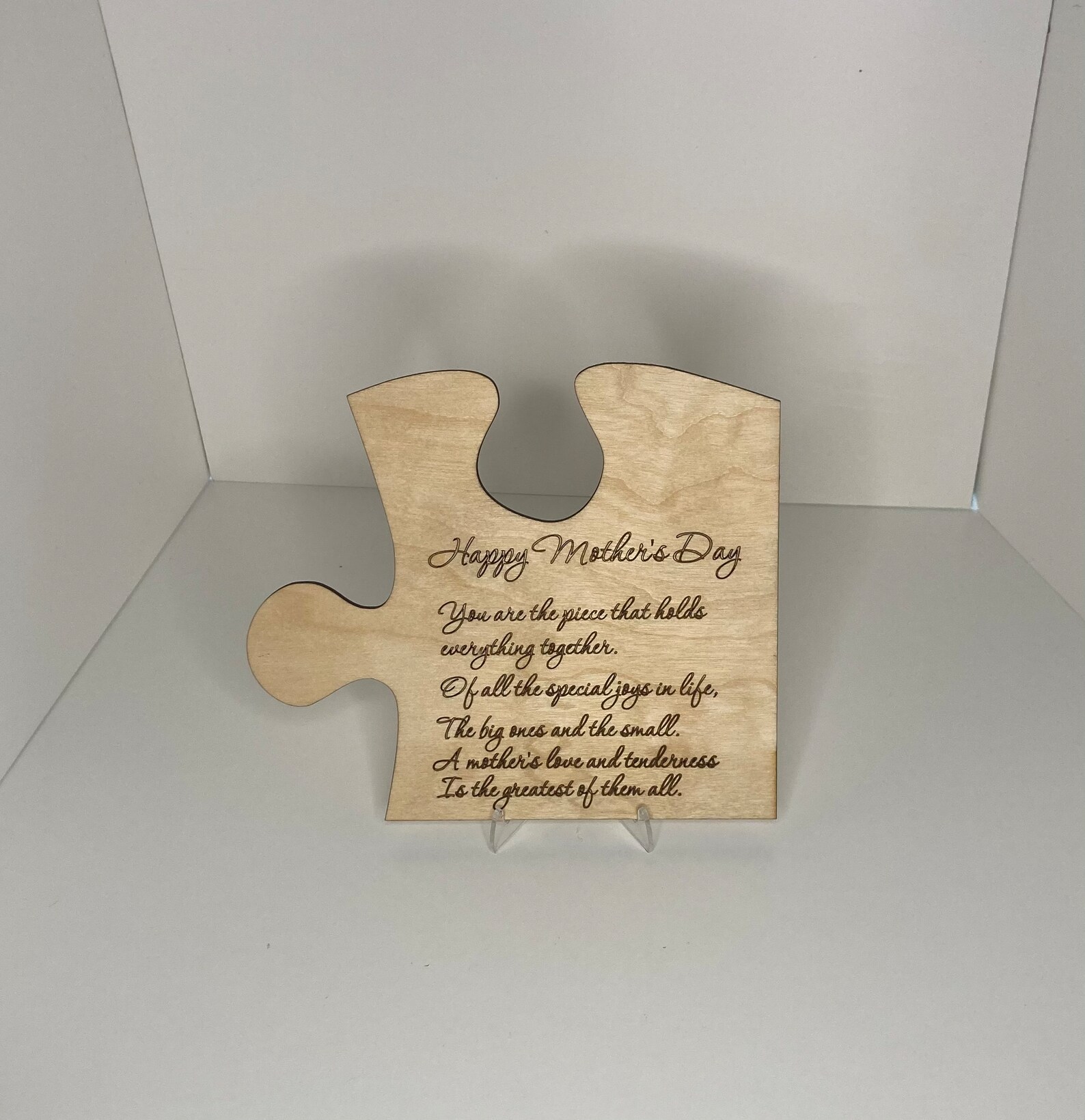 Happy Mothers Day, Jigsaw Puzzle Piece - Etsy