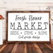 Farm Fresh Flowers Sign Svg, Farmhouse Sign Svg, Farmhouse Svg, Farm ...