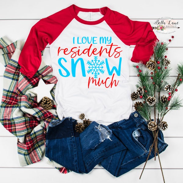 I Love My Residents Svg - Etsy